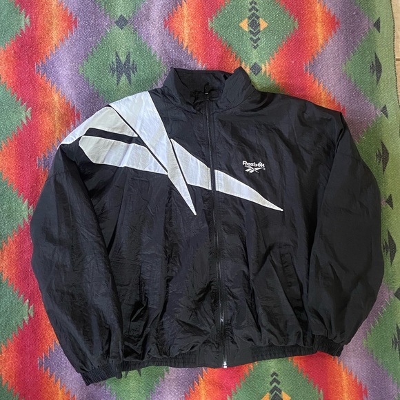 Reebok | Jackets & Coats | Vintage Reebok Jacket Size Large Good ...